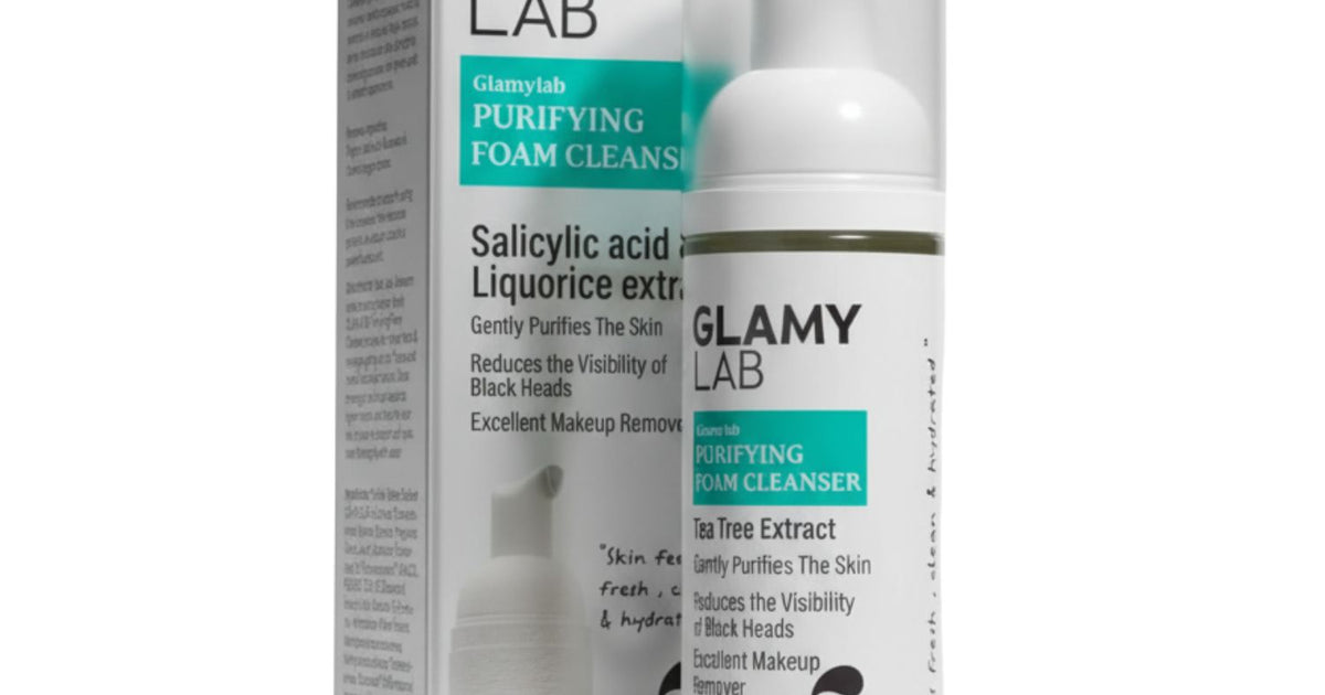 Glamy Lab Purifying Foam Cleanser - غسول الرغوة المنقي من جلامي لاب